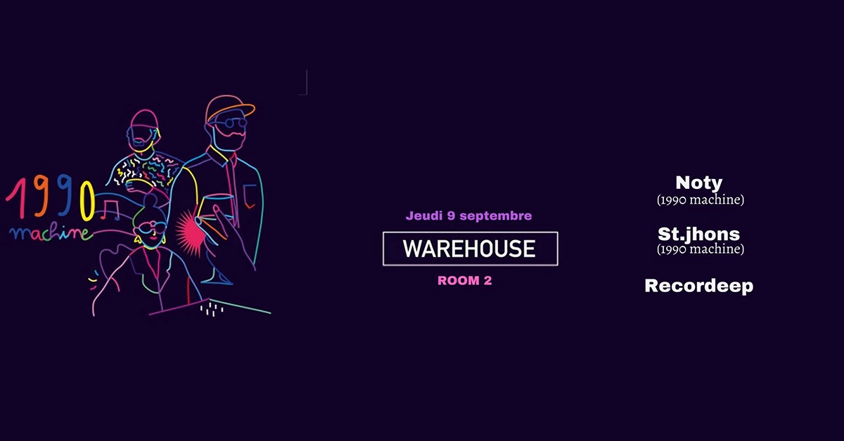 1990 Machine au Warehouse Nantes • Warehouse