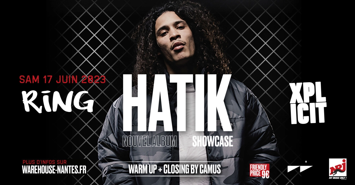Hatik sort un nouvel album : il sera en Showcase exclusif au Warehouse ...