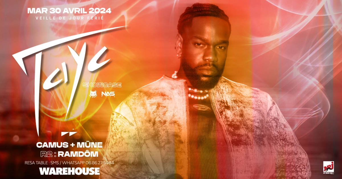 TAYC en showcase exclusif au Warehouse à Nantes ! • Warehouse